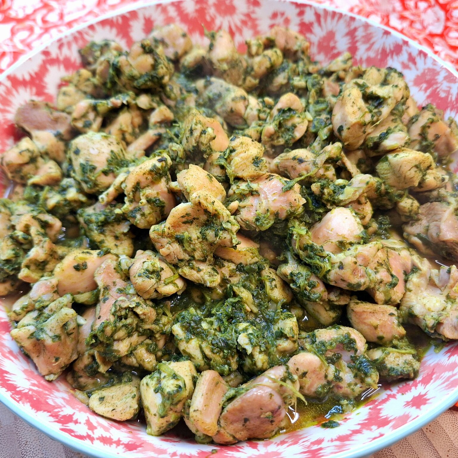 Hariyali Chicken Recipe: Easy Green Chicken Curry with Fresh Herbs and ...