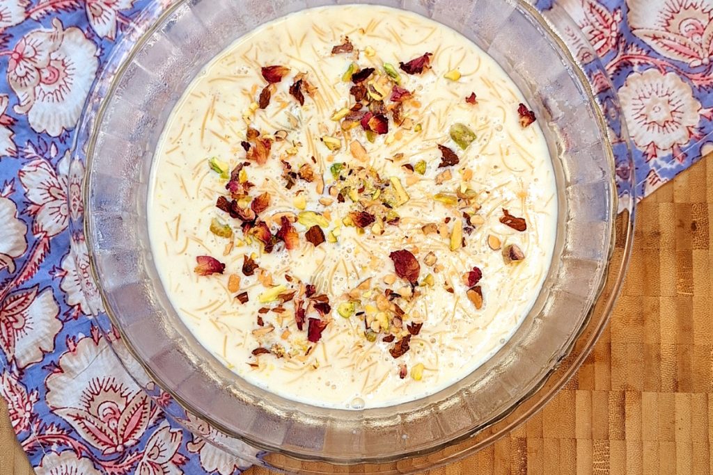 Seviyan Kheer/ Seviyan with milk; a velvety delightful dessert ...