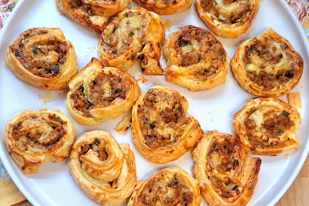Puff Pastry Pinwheel, the crowd pleasing appetiser – Feasting Food