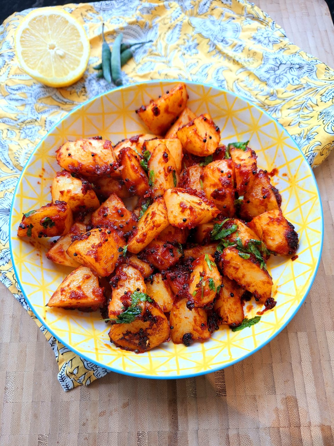 Masala Potatoes Recipe (Khatte Aloo): Tangy, Spicy, and Perfect for ...