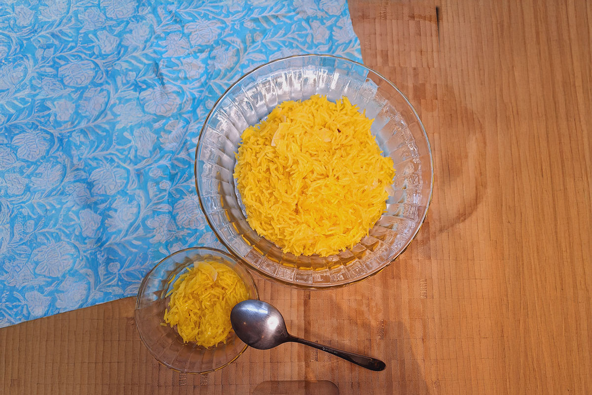 Zarda (Meethe Chawal- Sweet Rice) A Colourful Celebratory Dessert ...