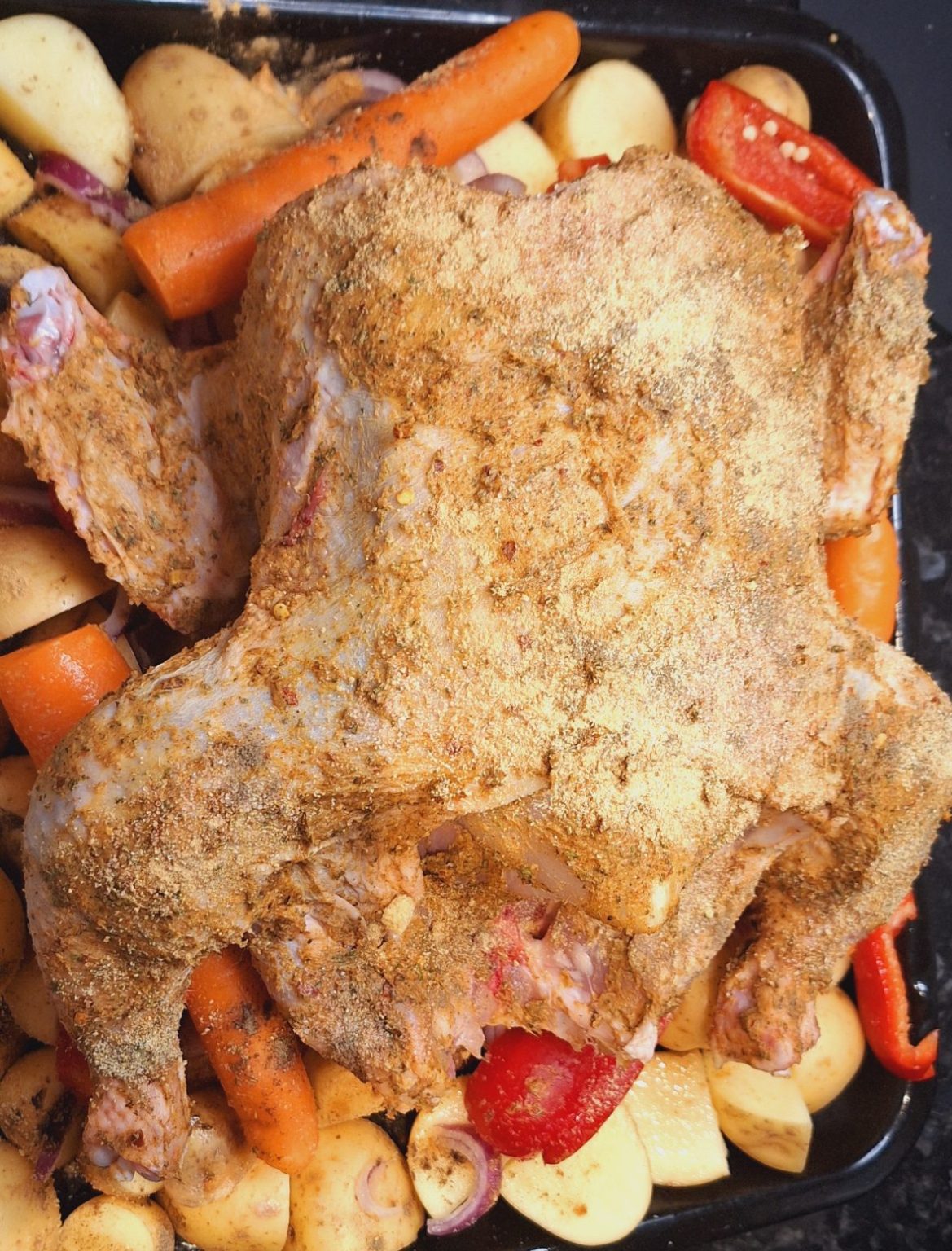 Spicy Roast Chicken Recipe | Easy, Flavourful, and Perfectly Crispy ...