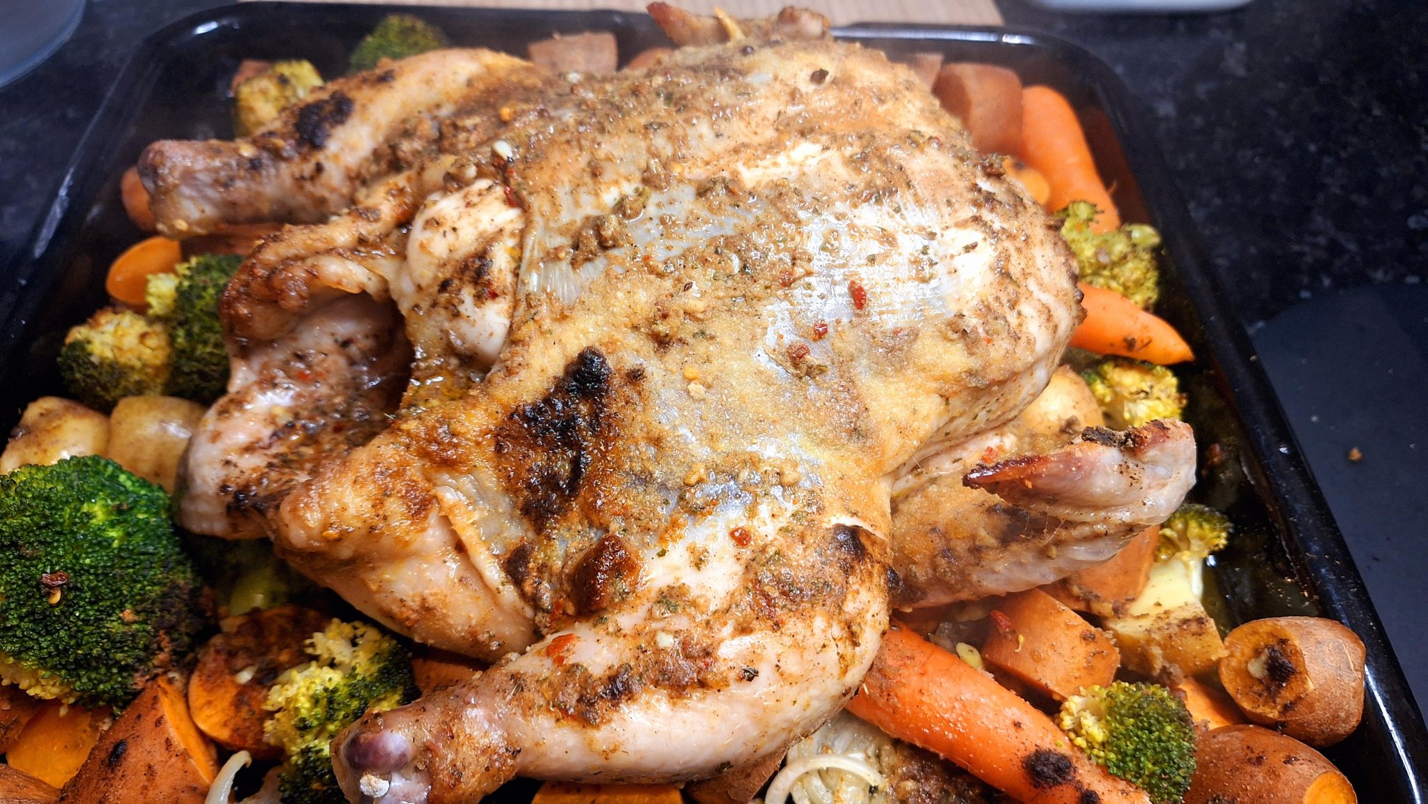 Spicy Roast Chicken Recipe | Easy, Flavourful, and Perfectly Crispy ...